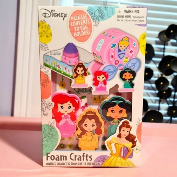Disney | Holiday | Disney Princess Easter Foam Crafts Egg Decorating ...